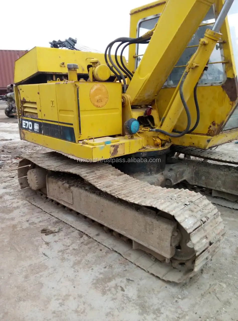 Used Caterpillar Cat E70b Crawler Excavator Japan Original Manual ...