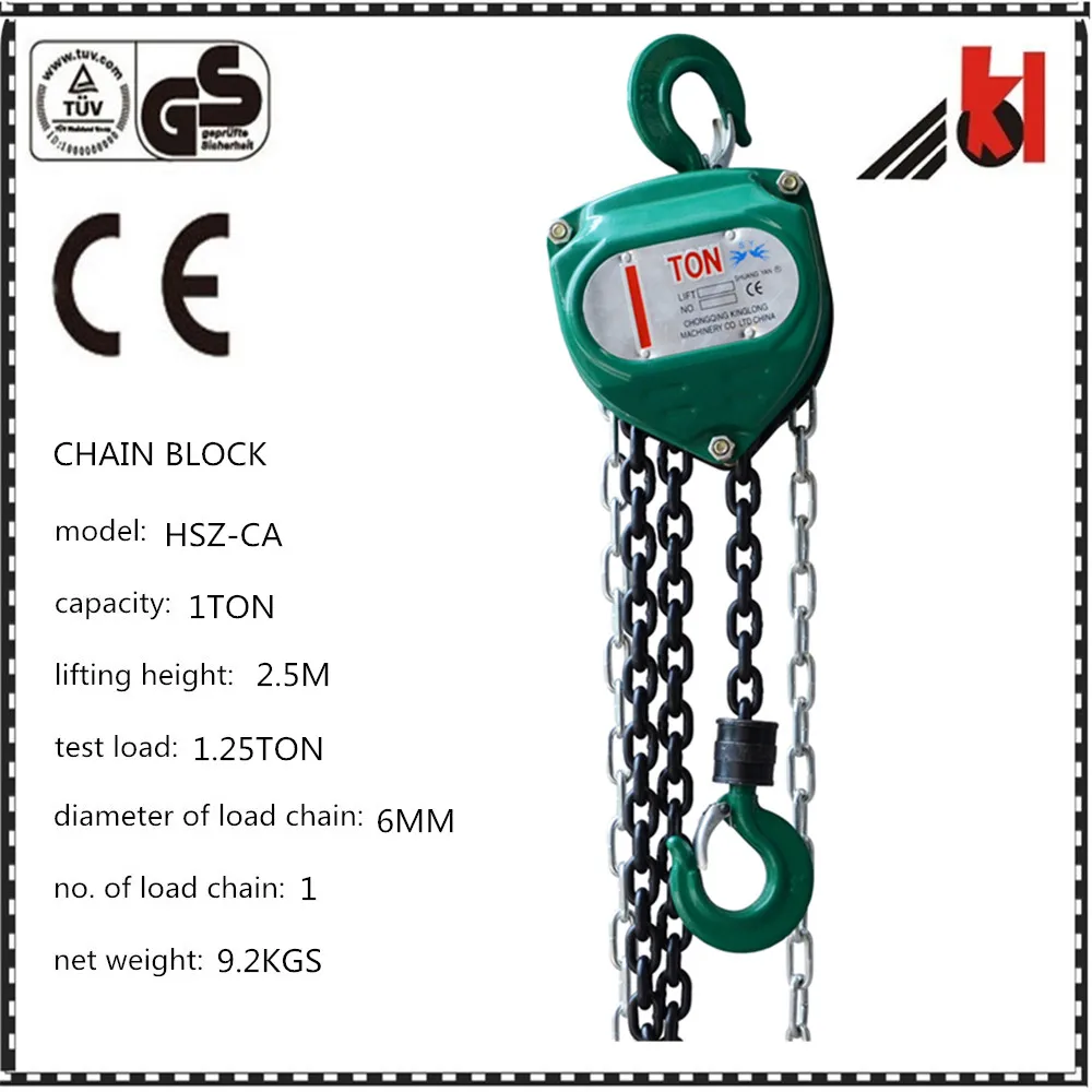 Outdoor Use Mini Portable Hand Crank Chain Hoist 1.5t * 1.5m - Buy Mini ...