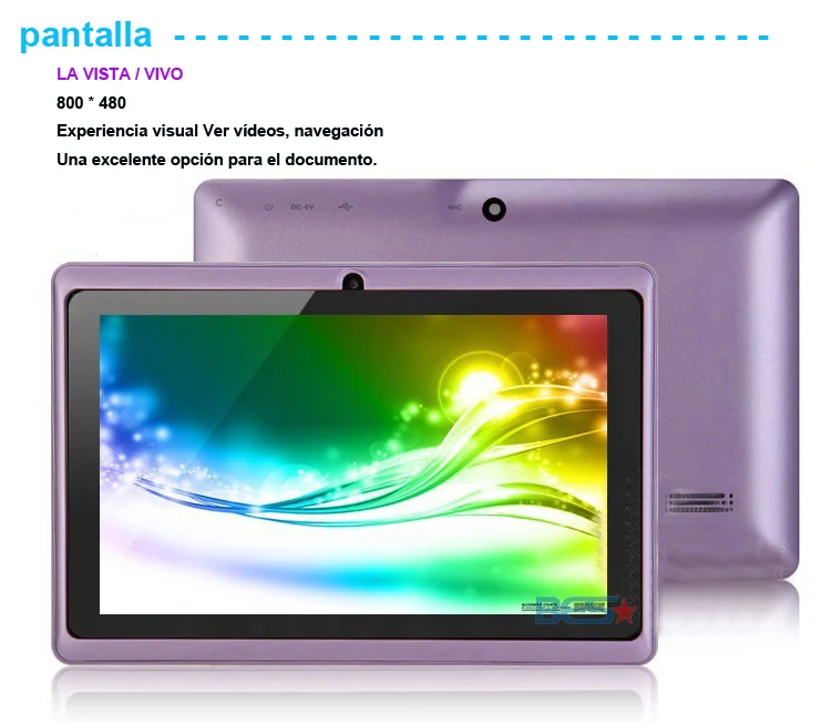 Nueva Llegada Multi Touch Pantalla Hd 512mb / 4gb Capacitiva De 7 ...