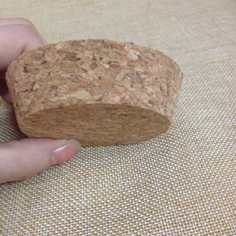 Light Cork Lid Custom Cork For Glass Storage Jar Candle Jar Lids - Buy ...