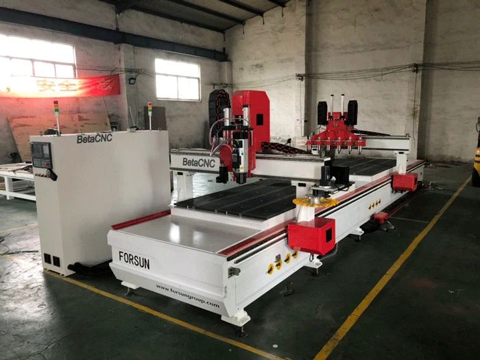 Double Gantry Wood Carving Machine - Precision & Efficiency