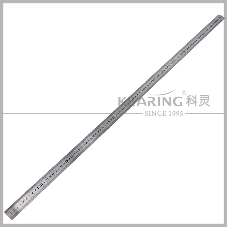 Metric & Imperial Stainless Steel 1m Metal Ruler For Measuring #ss100 ...