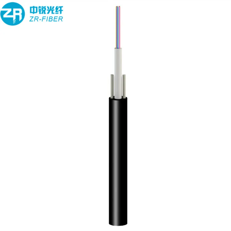 Gyfxty Outdoor Single Mode 4/6/8/12 Core Frp Round Drop Fiber Optic ...