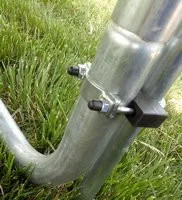 14x16ft High Bounce Spring Black Plating Outdoor Trampoline