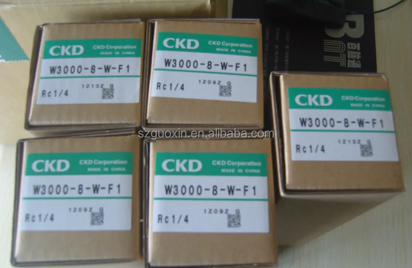 Ckd Type Pneumatic Air Filter W3000-8-w Air Filtrate Combination Air ...