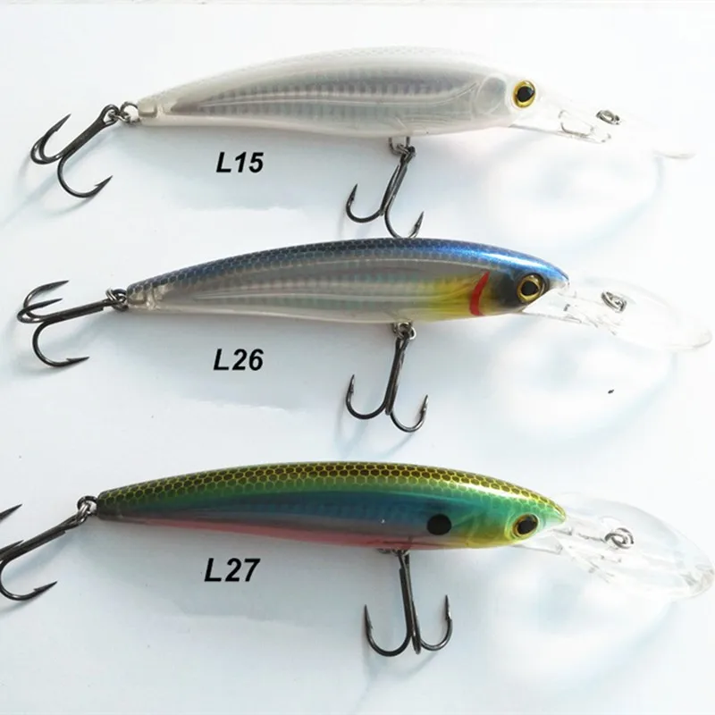 12cm 14cm 16cm Length Plastic Hard Offshore Deep Sea Floating Minnow ...