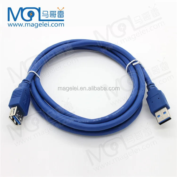 1.5m Blue Usb 3.0 A Male To A Female Extension Cable - Buy Usb 3.0 ...