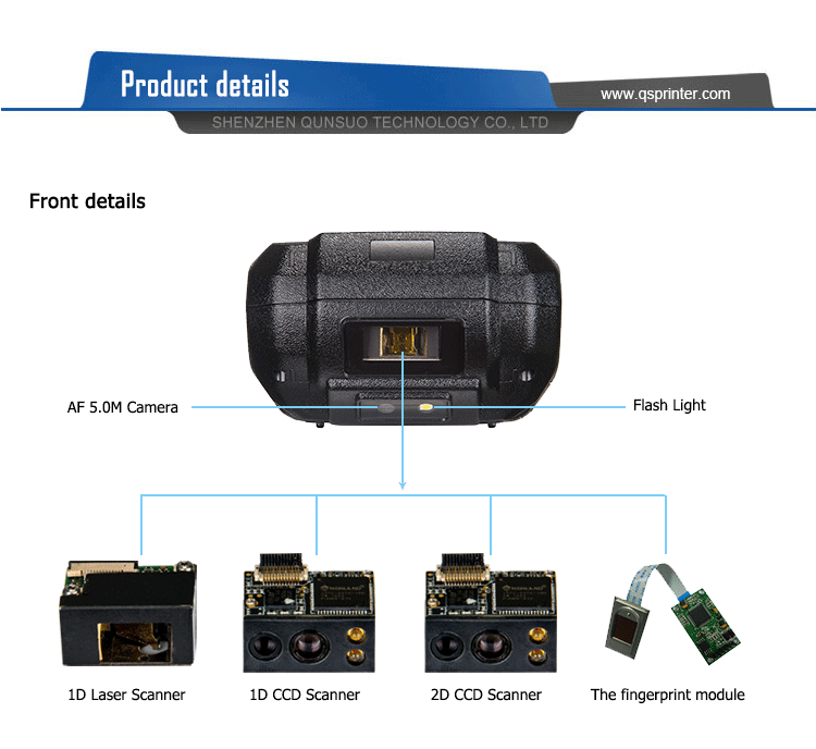 Explosion-proof Rugged Handheld Terminal with Barcode Scanner