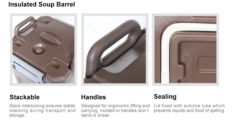 Scc 45l Square Heat Insulation Barrel With Stainless Steel Inner - Buy ...