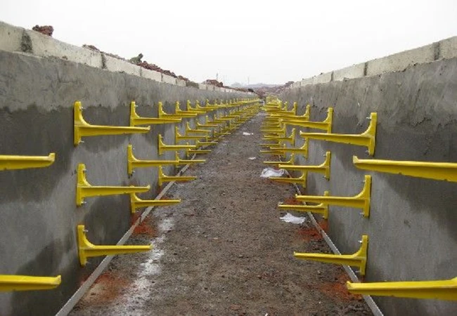 Fiberglass Cable Bracket Supports,Cable Shelf Brackets,Cable Tray ...