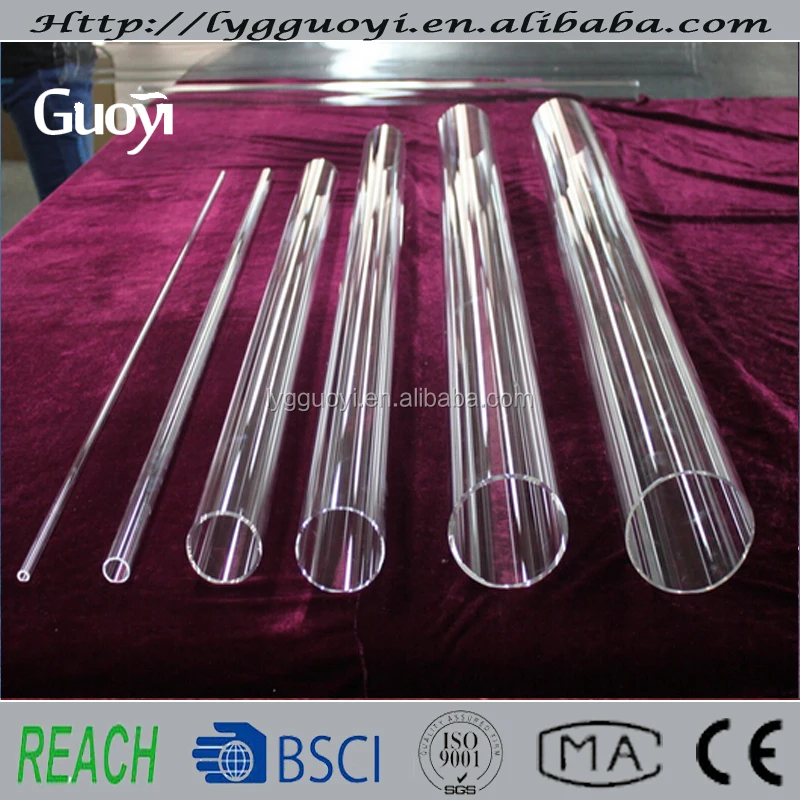 High Pressure Quartz Glass Tube/quartz Glass Tube Pipe Picture - Buy ...