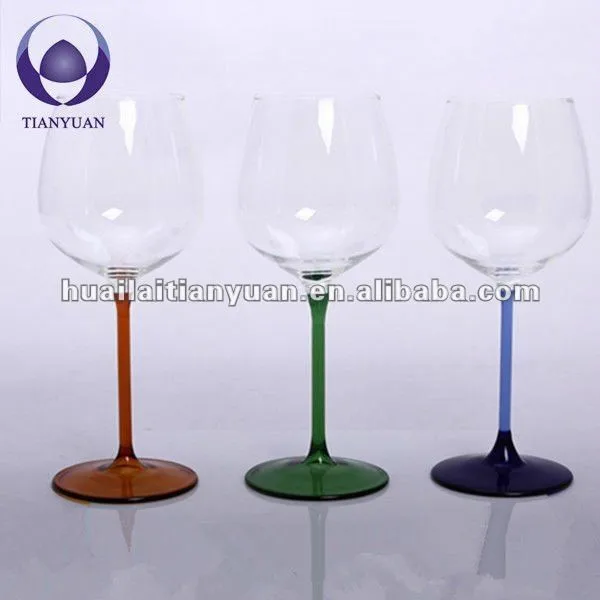 Borosilicate Color Handblown Goblet Beads Wine Glass - Buy Handblown ...