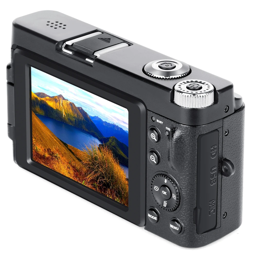 8 Megapixel Digital Camera With Wide Angle Lens Clear And Wide Angle ...