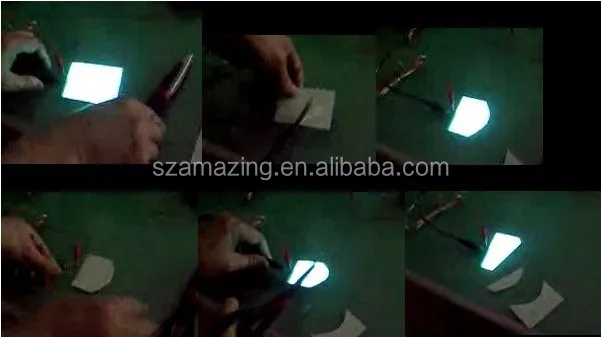 Cuttable El Sheet El Light Sheet El Backlight Sheet With Dc12v Inverter ...