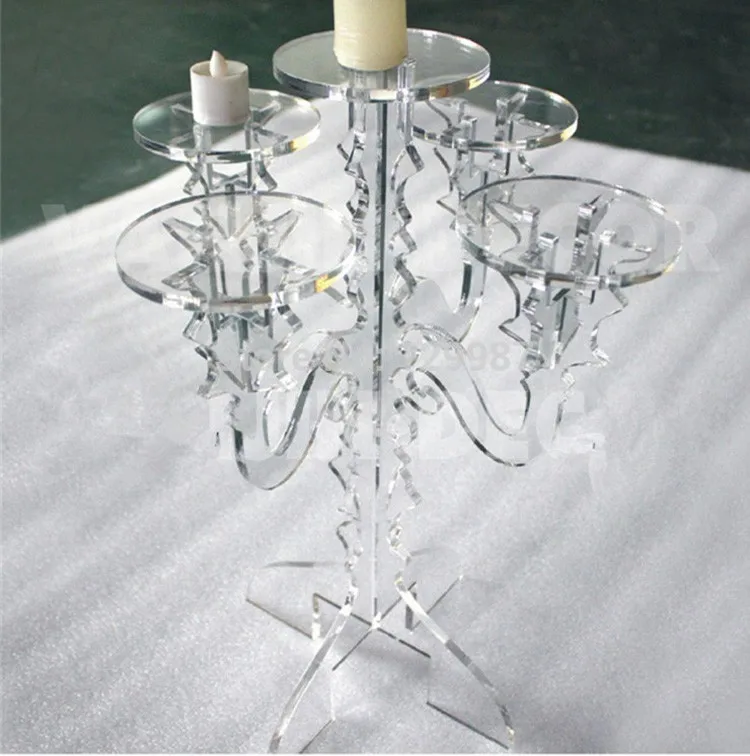 Acrylic Candelabras,Beautiful Acrylic Candelabras/candlestick - Buy ...