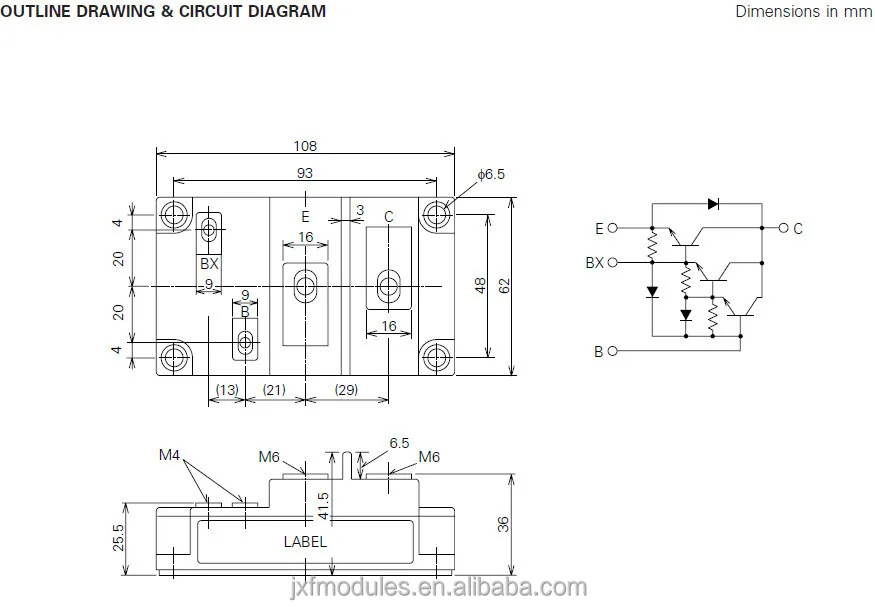 High Performance BJT Power Transistor Modules for Inverters
