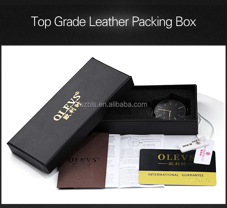 OLEVS Luxury Gold Dial Quartz Women's Watches - Ultra-thin