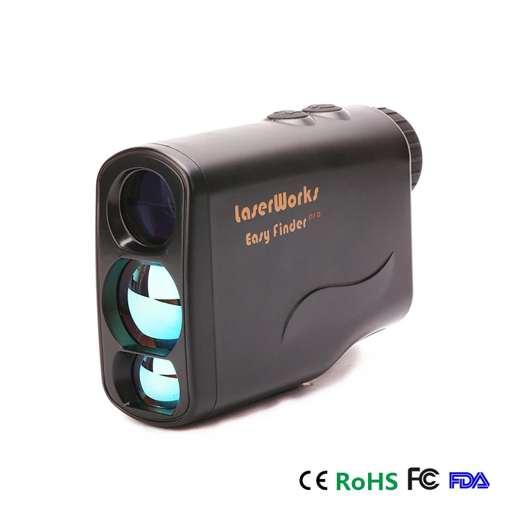 Mini Laser Range Finder Mountable Rifle Scope Hunting Crossbow Range ...