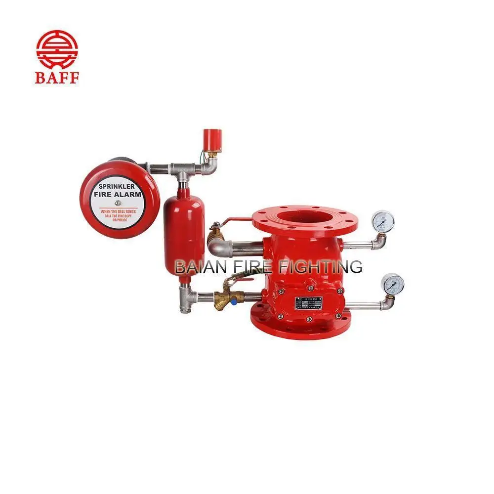 Wet Alarm Check Valve With Trim Fm Ductile Cast Iron Fire Sprinkler ...