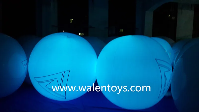78 Inches Giant Inflatable Led Light Up Beach Ball With Remote,16 ...