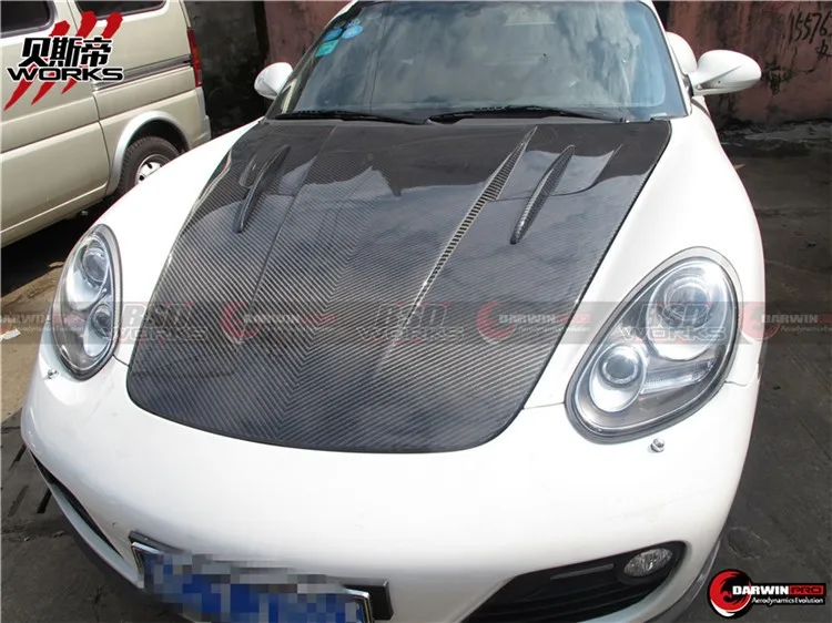 Carbon Motorhaube Für 05-11 Porsche 911 997 Cayman 987 Haube - Buy Pors ...
