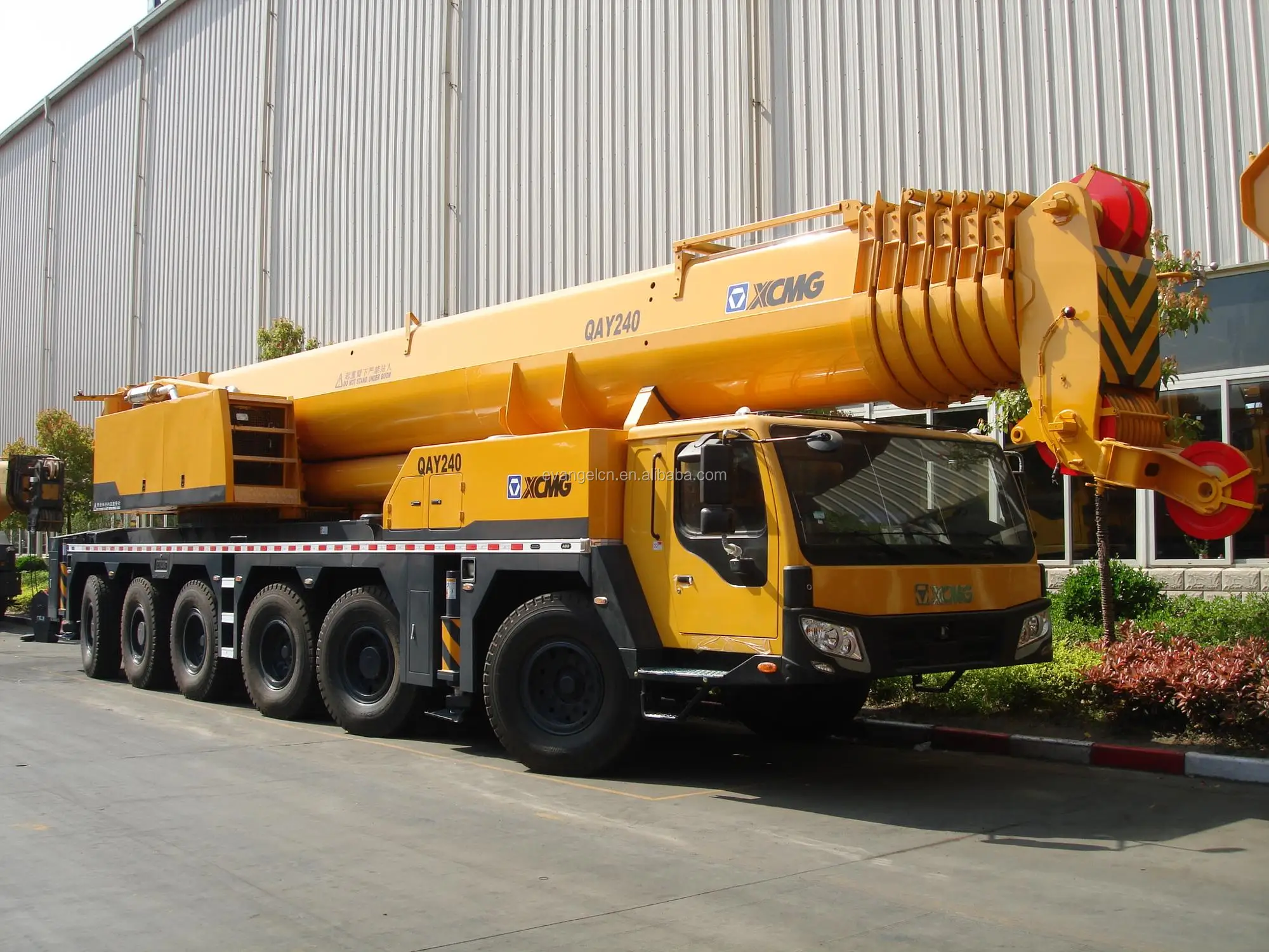 1200 Ton All Wheel Driving All Terrain Crane Mobile Truck Crane Qay1200 ...