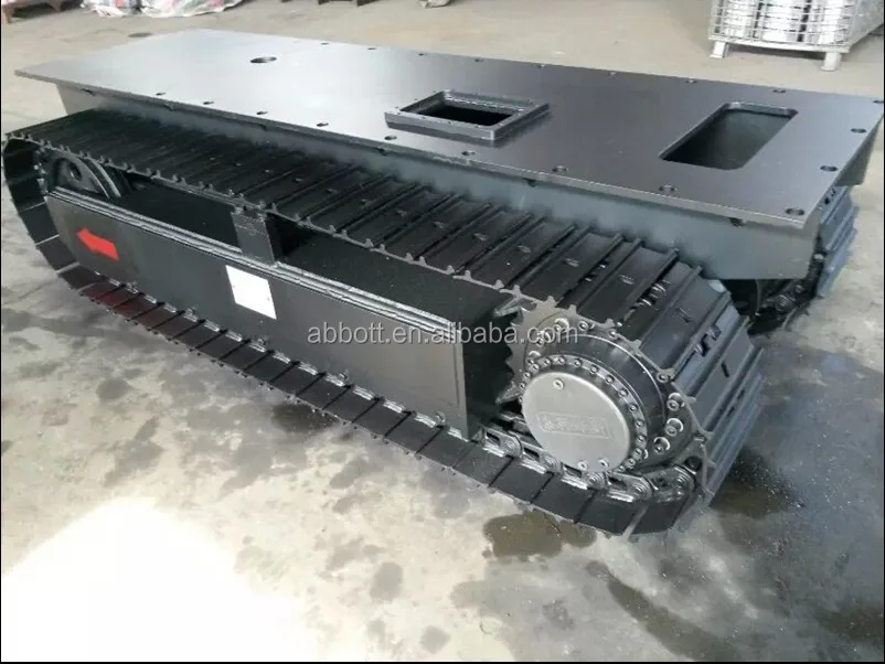 Track Chassis/steel Undercarriage/crawler Base - Buy Crawler Base ...