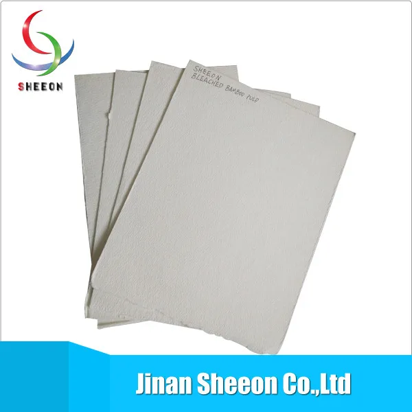 Bleached and Unbleached Bamboo Pulp Board - SHEEON Quality