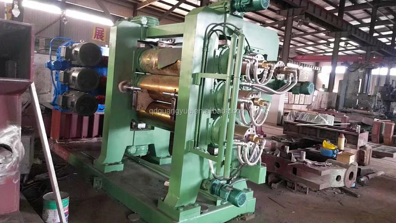 3 Roll Calender Machine for Textile Fabric - High Efficiency