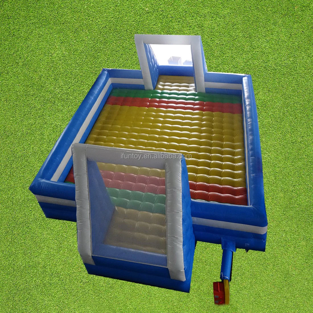 Indoor Trampoline Park Inflatable Air Track Football Field Basketball ...