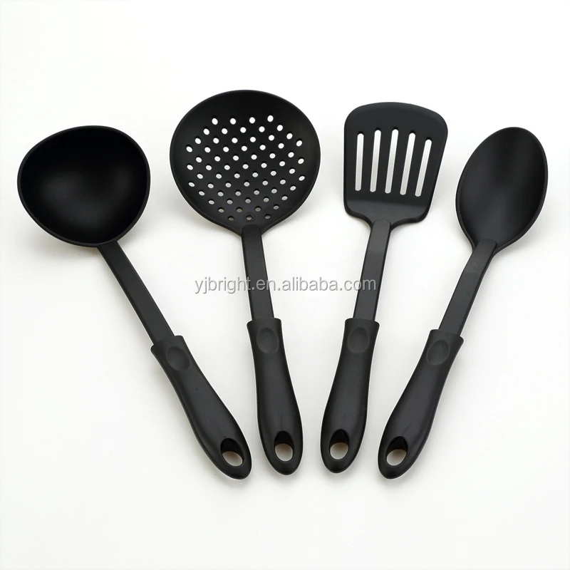 A10270 Pp Handle 4pcs Nylon Kitchen Tool Set With Stand - Buy Nylon ...