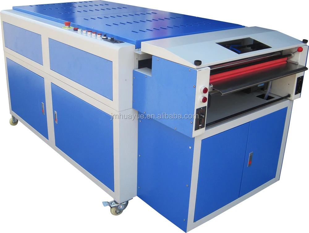 New 650mm Paper Semi Automatic Uv Varnish Machine - Buy Semi Automatic ...