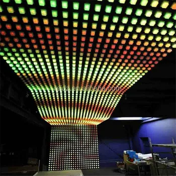 Club Lights Square Panel Led Ceiling Lights Colorful Disco Wall - Buy ...