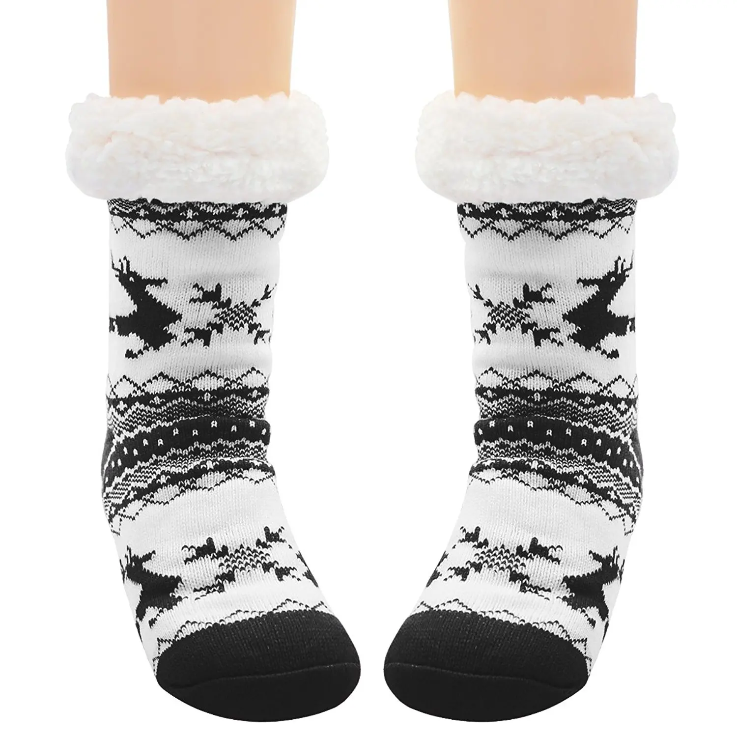 Women's Cable Knitted Extra Long Winter Stockings Over Knee Leg Warmers ...