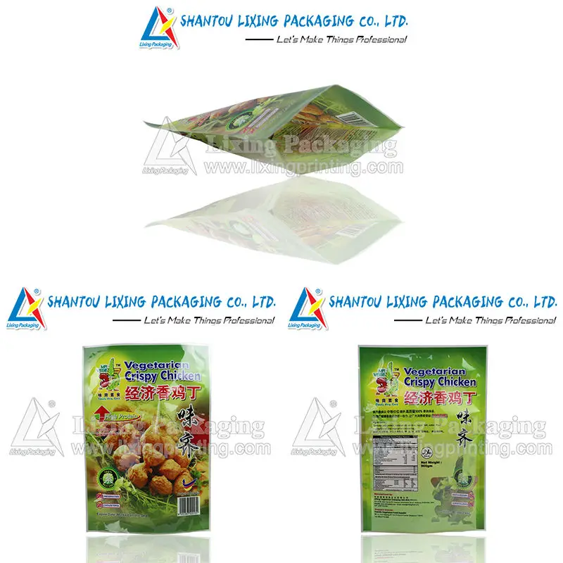 Vegetarian Crispy Chicken Packaging Bag - Buy Vegetarian Crispy Chicken ...