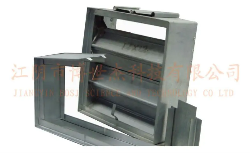 Msfd Vcd Hvac Fire Damper Shutter Blade Duct Frame Roll Forming Machine ...