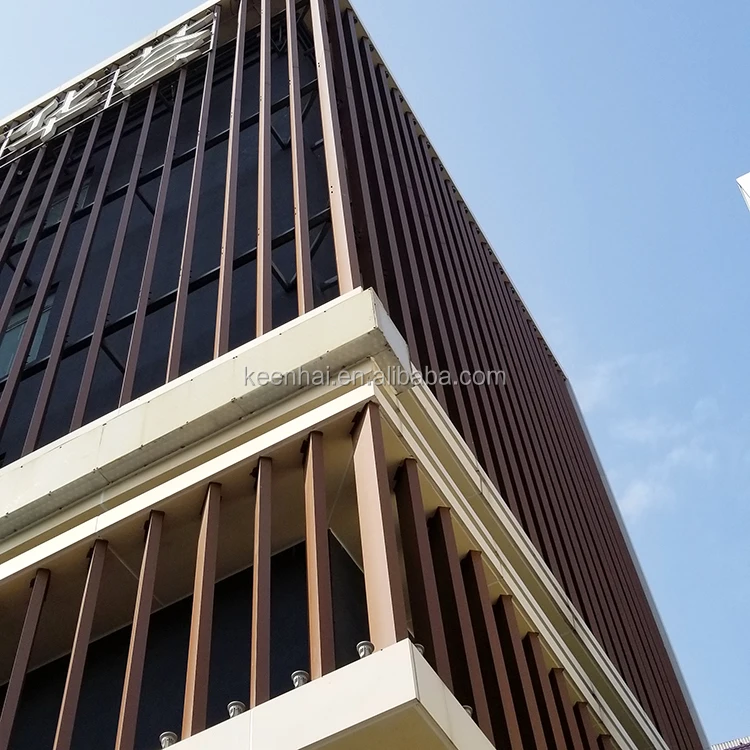 Aluminum Louver Curtain Wall - Enhance Aesthetics & Functionality