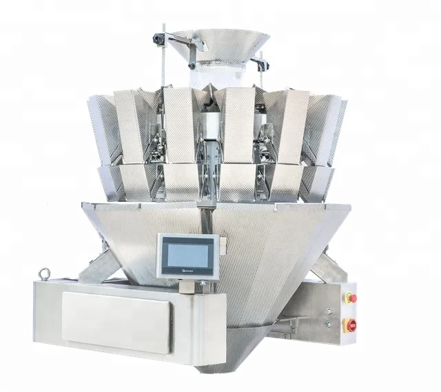 High Precision Multihead Combination Scale For Weighing Soft Candy ...