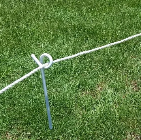 Cattle Fence Pigtail Stakes - Durable and Easy to Install