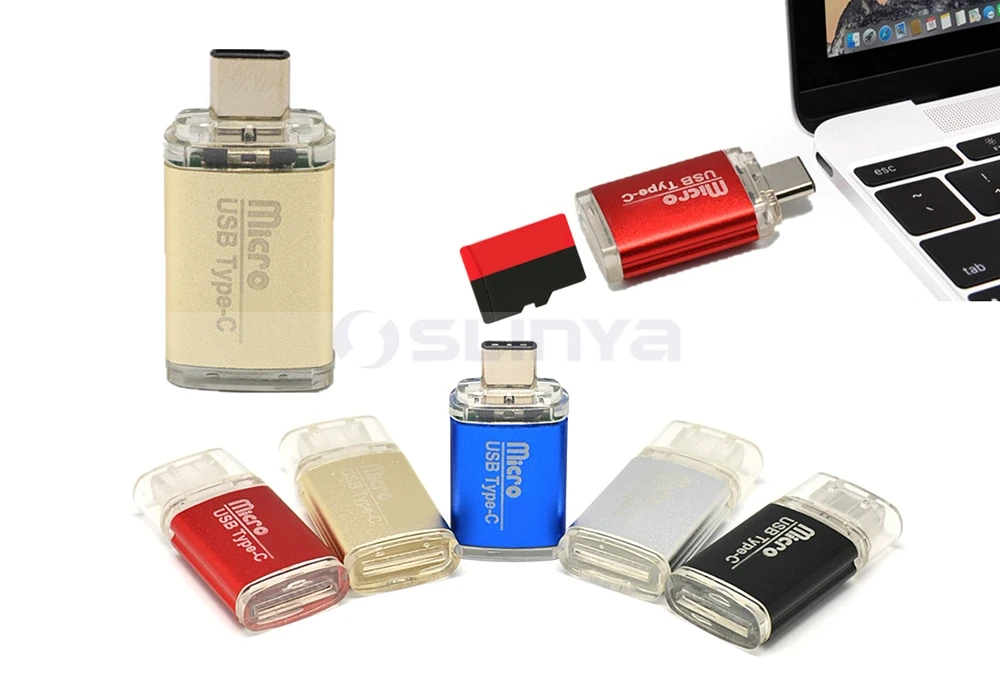 Micro Sim Usb 3.0 Type C Smart Card Reader Tf Card Reader - Buy Smart ...