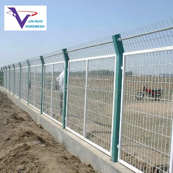 2x2 Strong Translucency Welded Wire Mesh Fence Panels In 6 Gauge - Buy ...