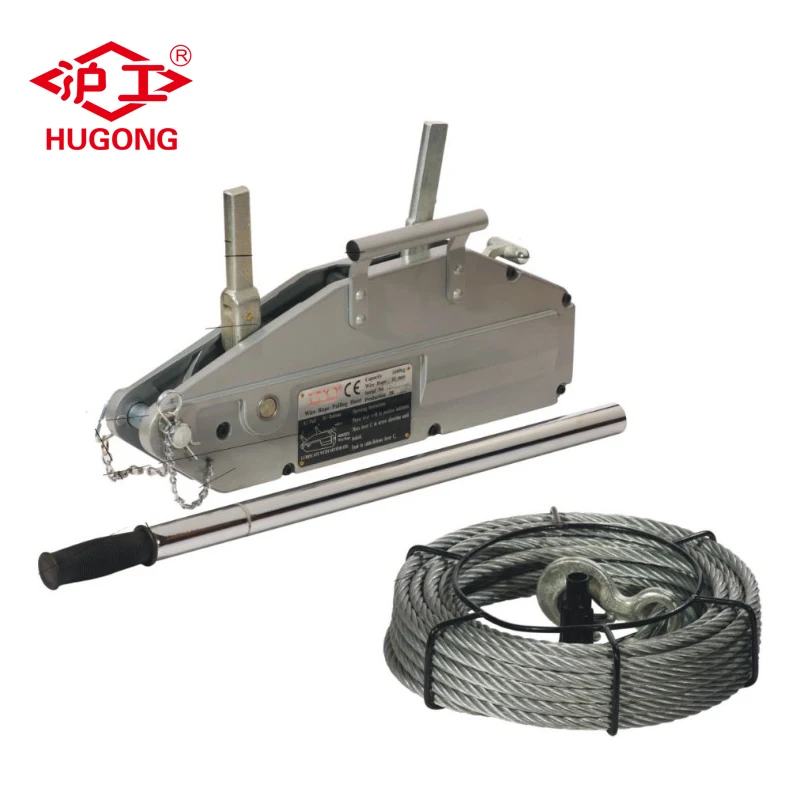 Portable Light Weight Cable Pulling Winch Tirfor Winch - Buy Tirfor ...