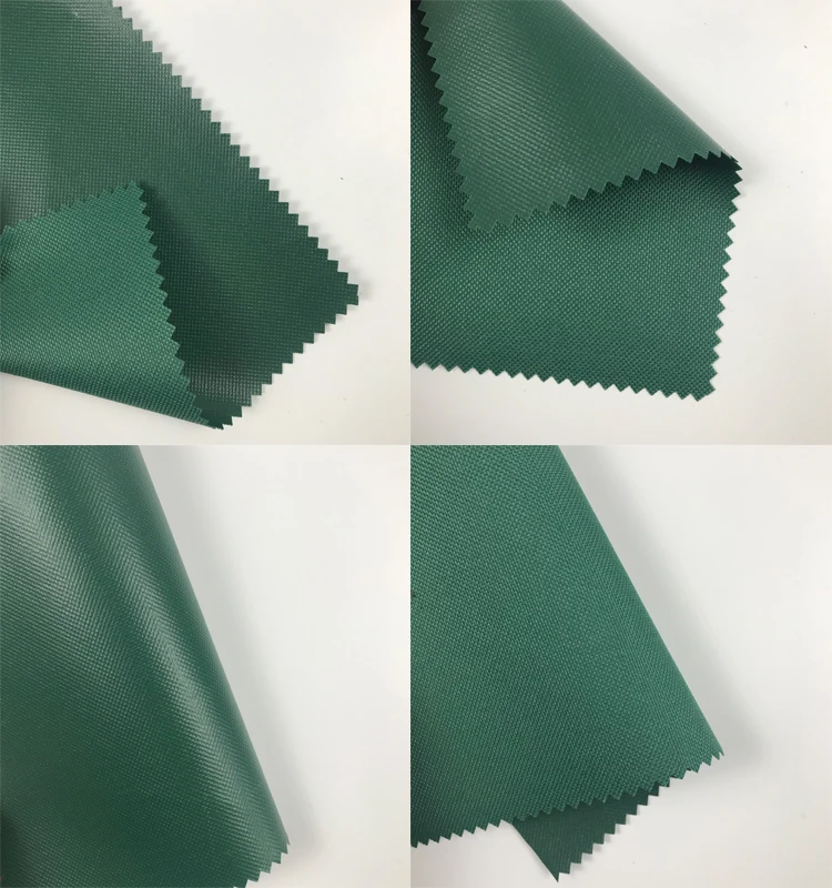 100% Polyester 300d*250d Oil Green Oxford Fabric With Pvc Coated For ...