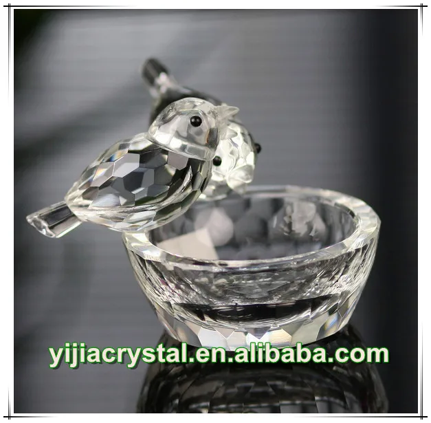 Unique Design Lifelike Crystal Glass Bird Figurine For Gifts,Vivid ...