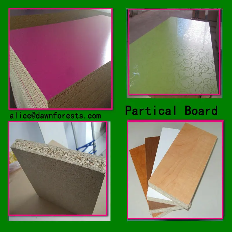 1220x2440mm White Laminated Partical Board & Melamine Partical Board ...