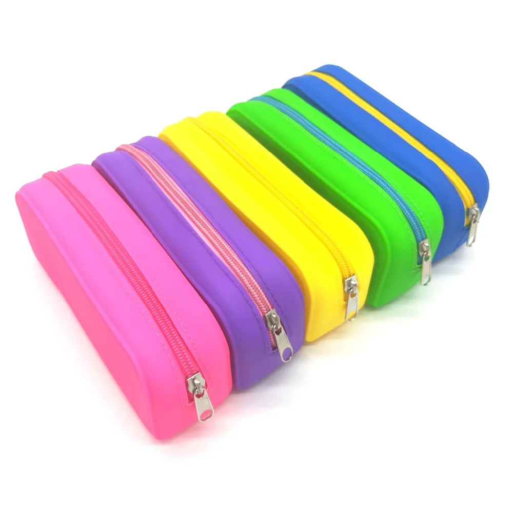 2019 New Arrivals New Design Pencil Case For Students Silicone Pencil ...