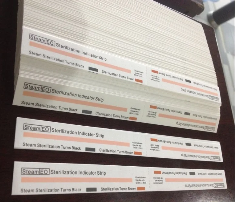 Class 6 Steam Sterilization Label Indicator Card - Buy Steam ...