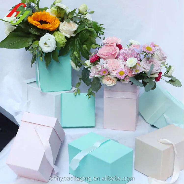custom luxury flower box square have paper gift box paper mini - 动态图库网