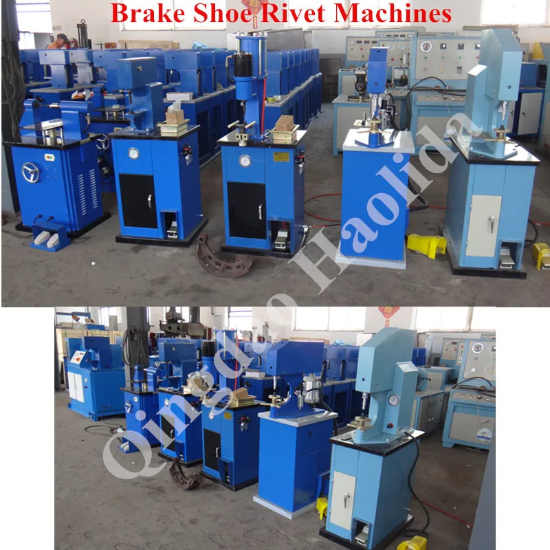 Pneumatic Hydraulic Brake Shoe Riveting Machine for Trucks