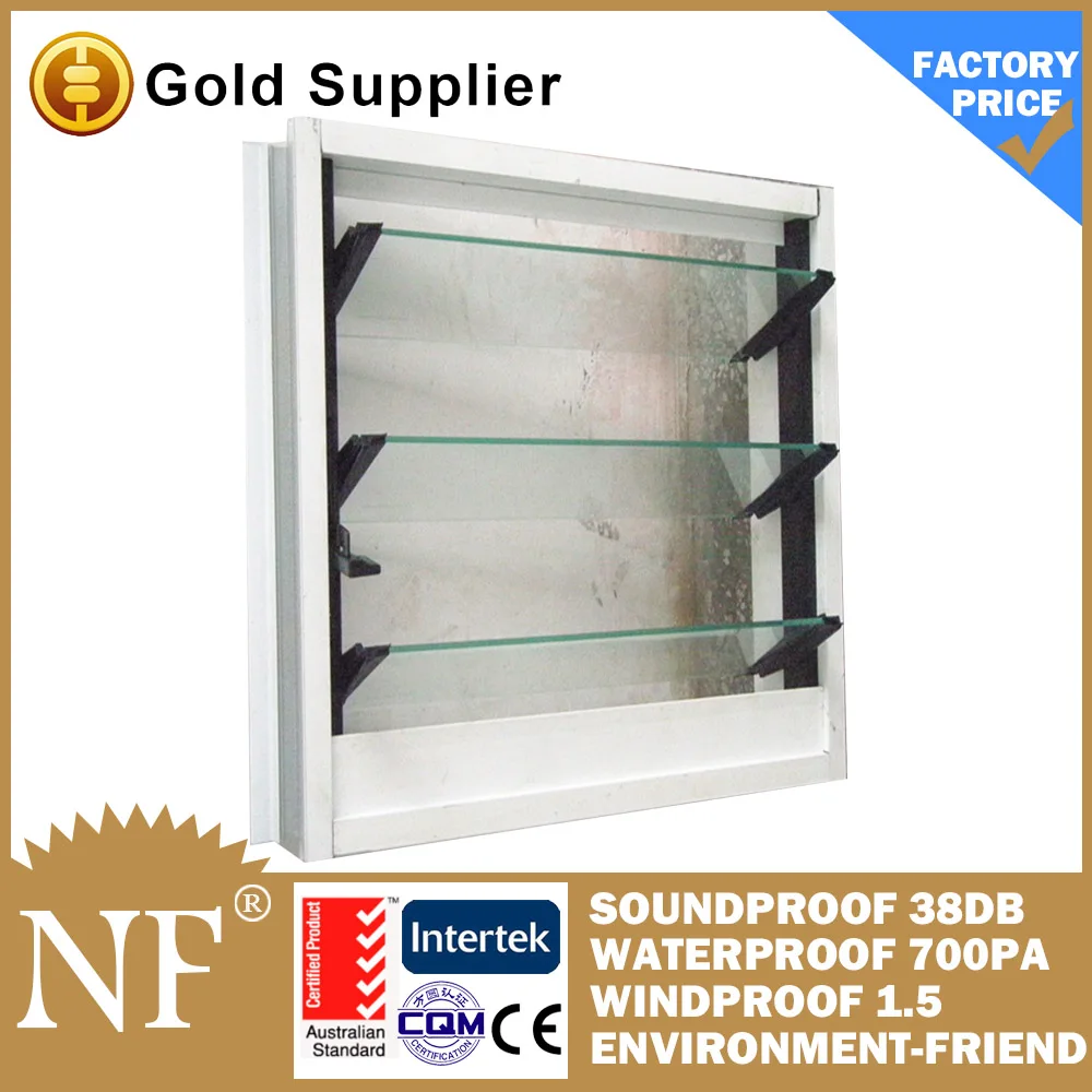 Aluminium Glass Slat Louver Window,Glass Window Shutters - Buy ...